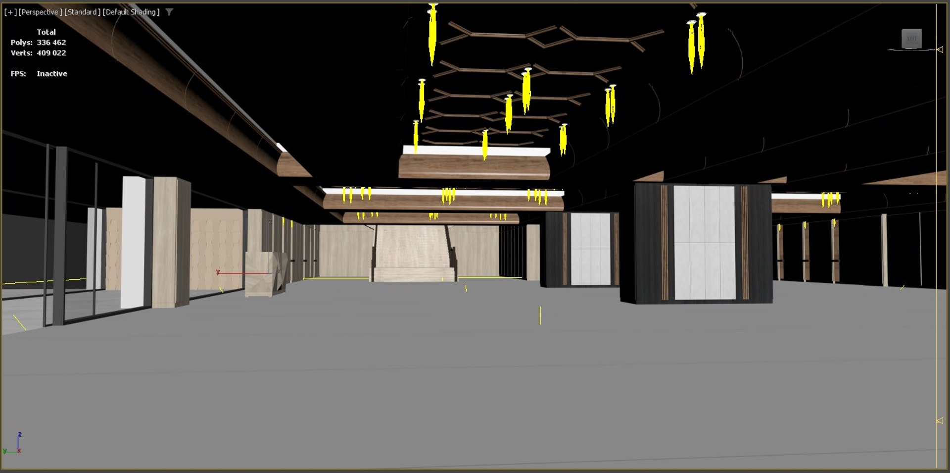 Entrance Hall Of Building Model - TurboSquid 2221303