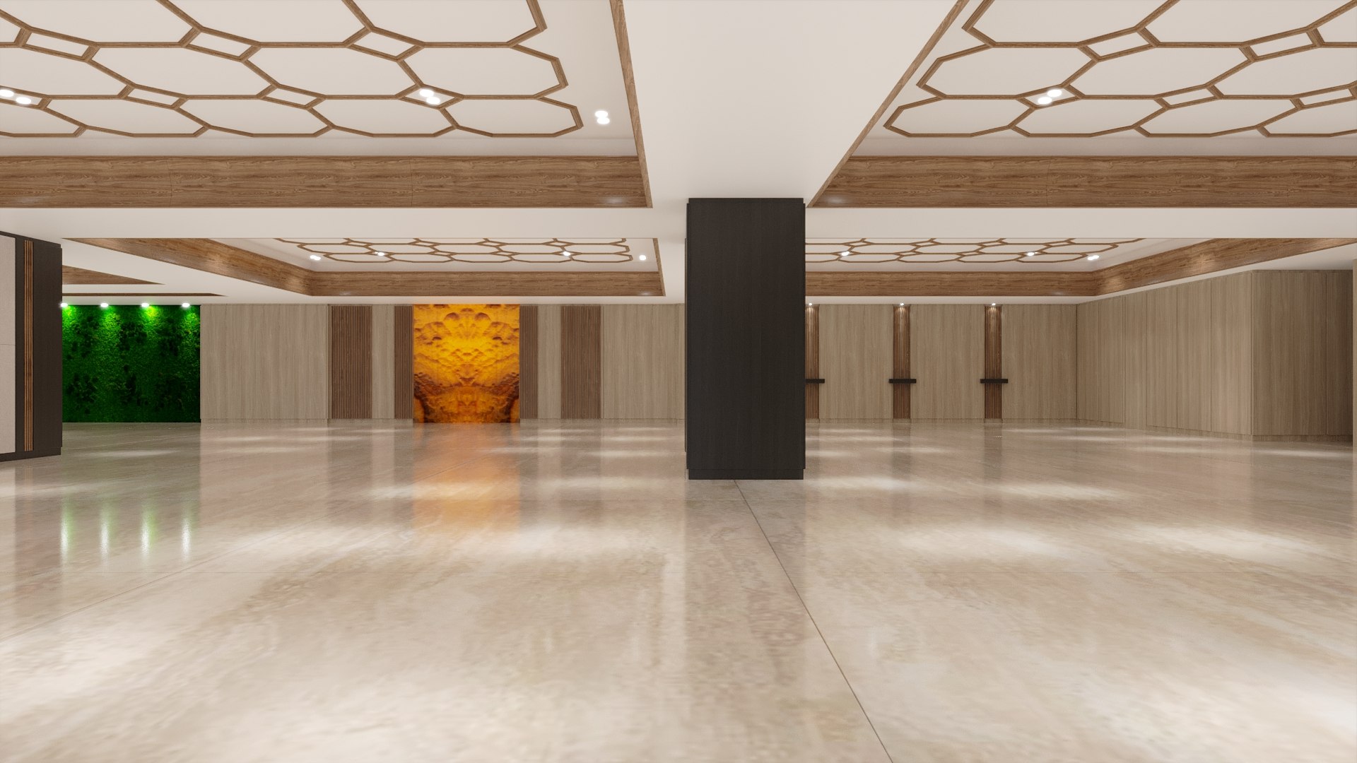 Entrance Hall Of Building Model - TurboSquid 2221303