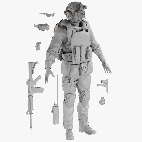 Soldier 3D Models for Download | TurboSquid