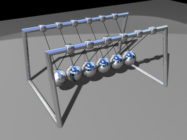 3d ball mobile model