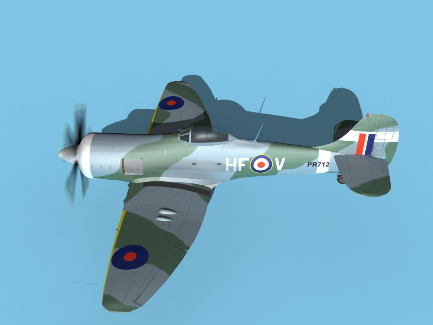 3D Propeller Hawker Tempest - TurboSquid 1489297