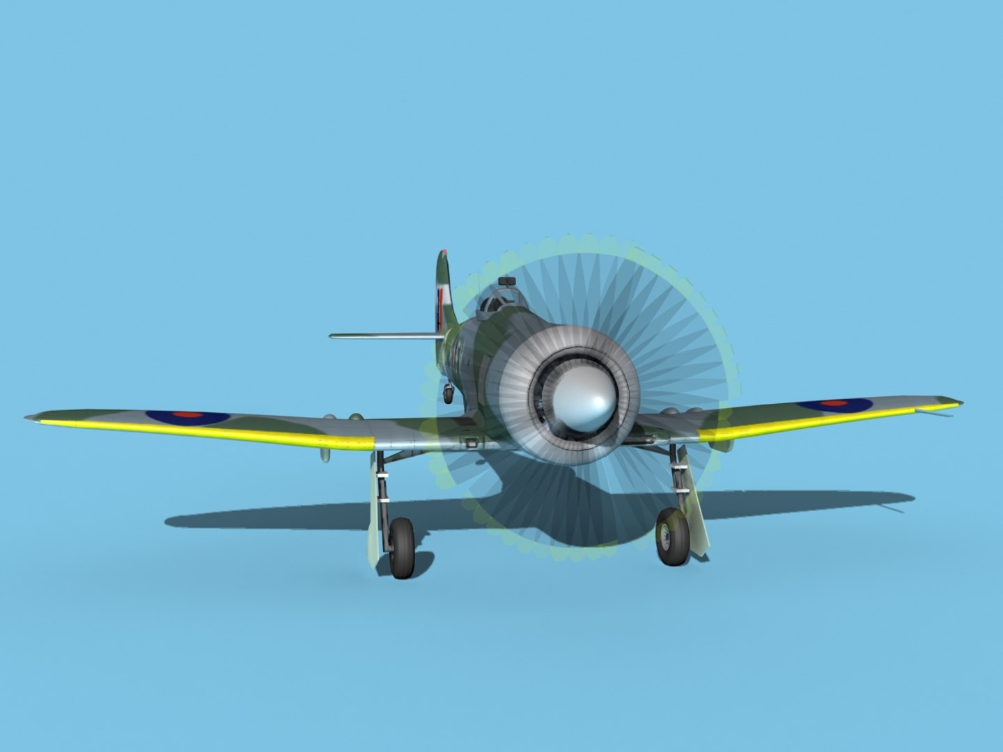 3D Propeller Hawker Tempest - TurboSquid 1489297