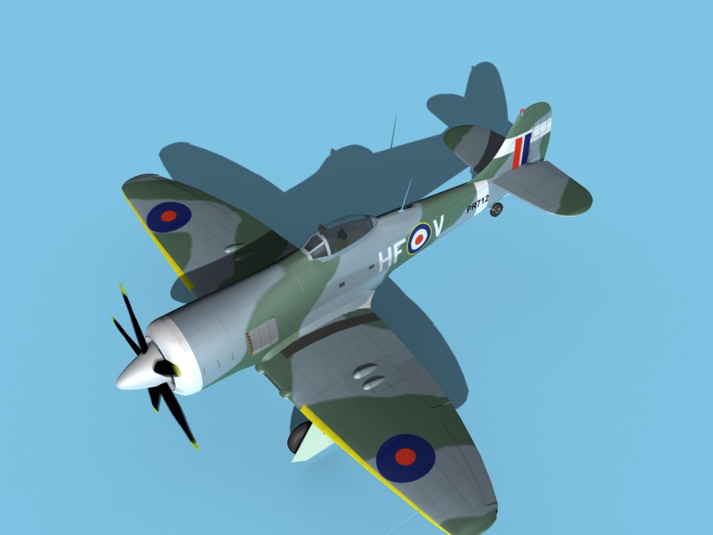 3D Propeller Hawker Tempest - TurboSquid 1489297
