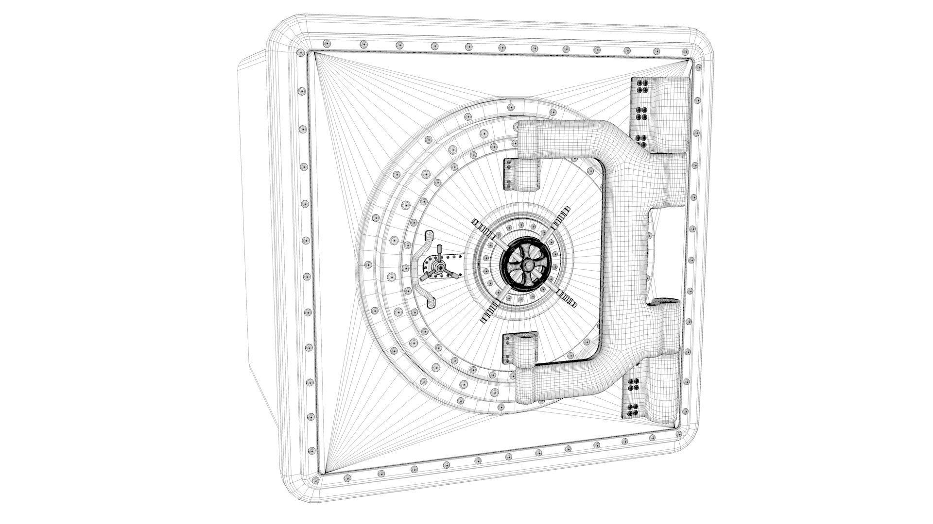 Realistic Vault 3D Model - TurboSquid 1772040