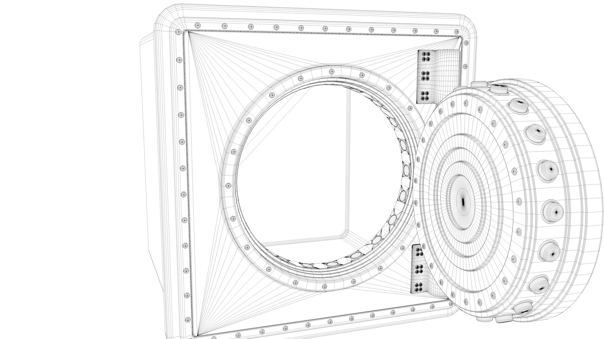 Realistic Vault 3D Model - TurboSquid 1772040