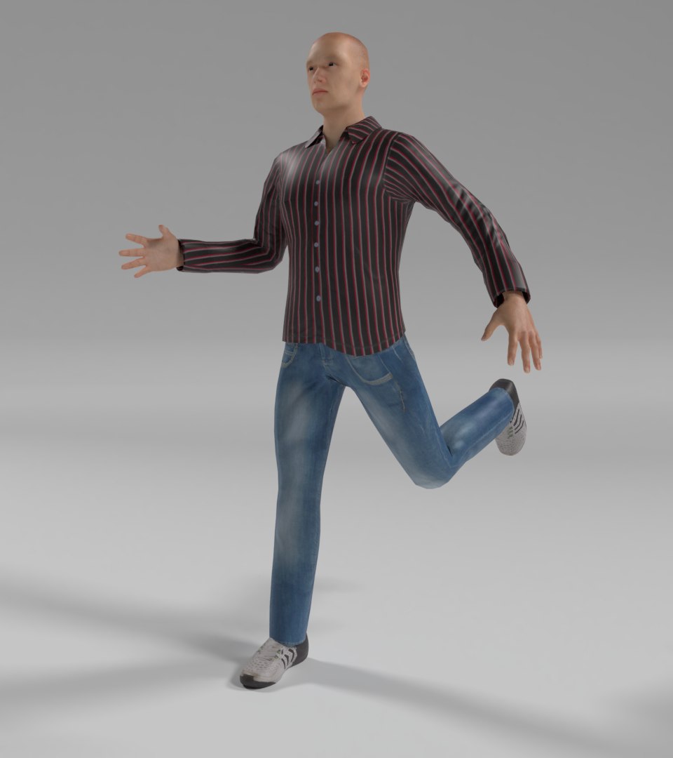 Male character ready 3D - TurboSquid 1533187
