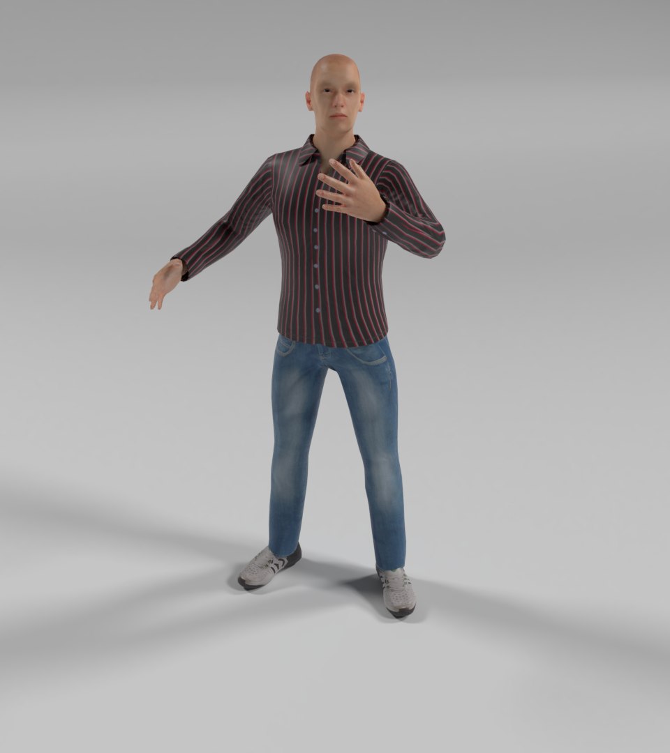 Male character ready 3D - TurboSquid 1533187