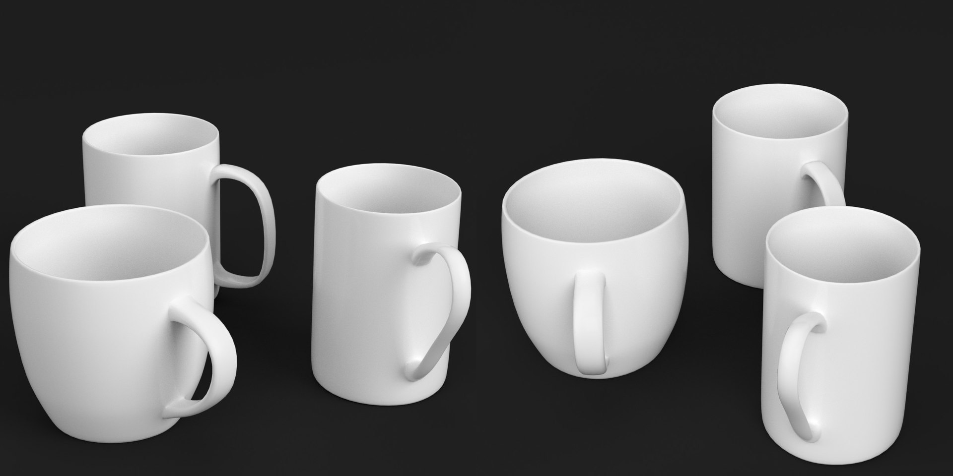 3D Mugs Hr - TurboSquid 1257022