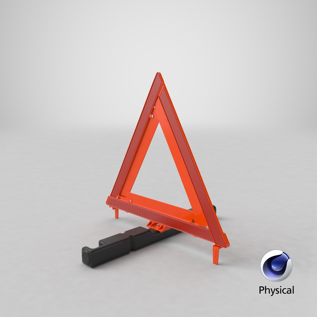 3D model Emergency Triangle - TurboSquid 2024726