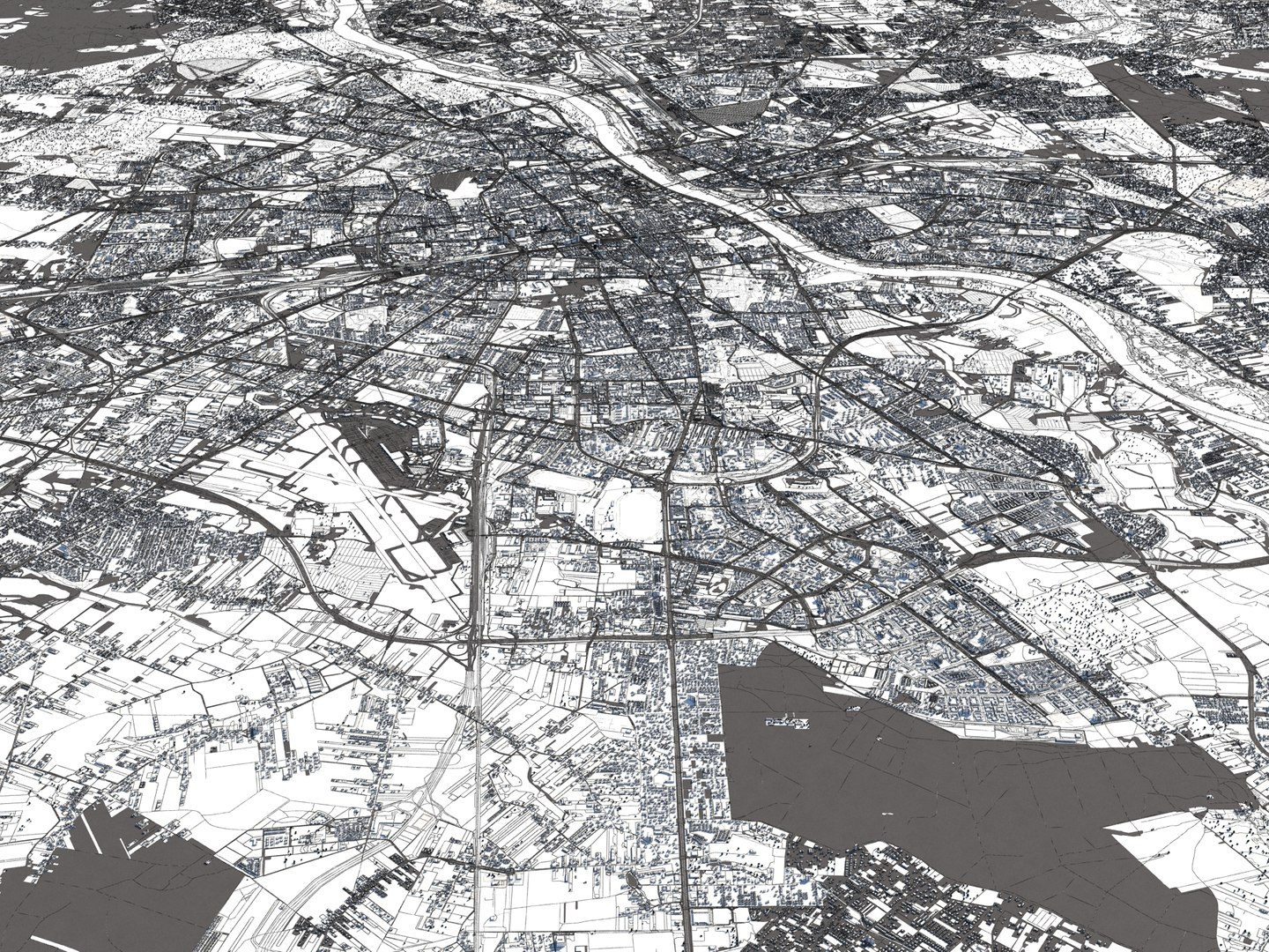 3D Buildings Houses Maps Model - TurboSquid 1553488