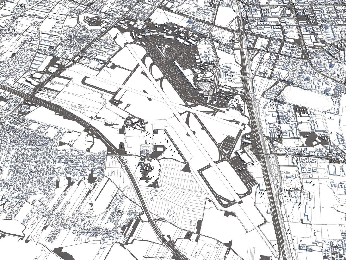 3D Buildings Houses Maps Model - TurboSquid 1553488