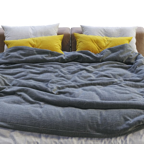 3D cappellini superoblong bed - TurboSquid 1649711