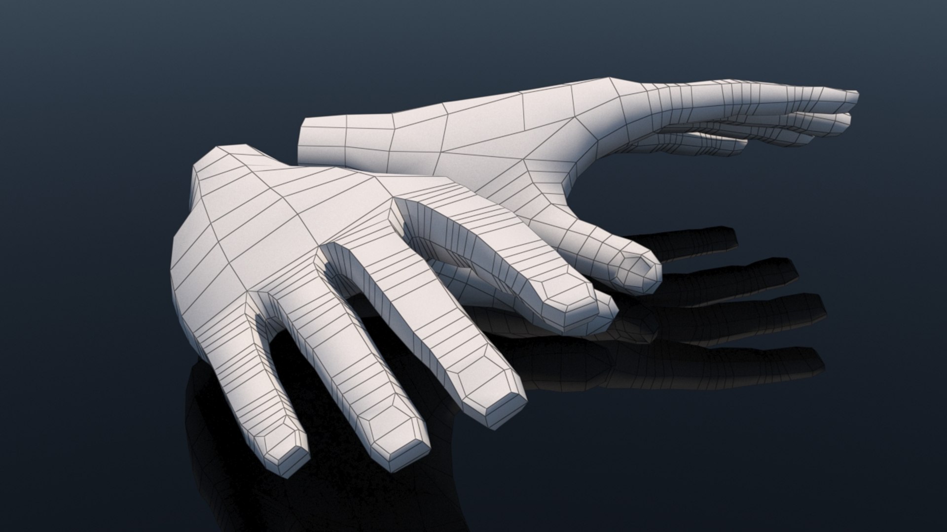 3D Model Cartoon Hand - TurboSquid 1152336