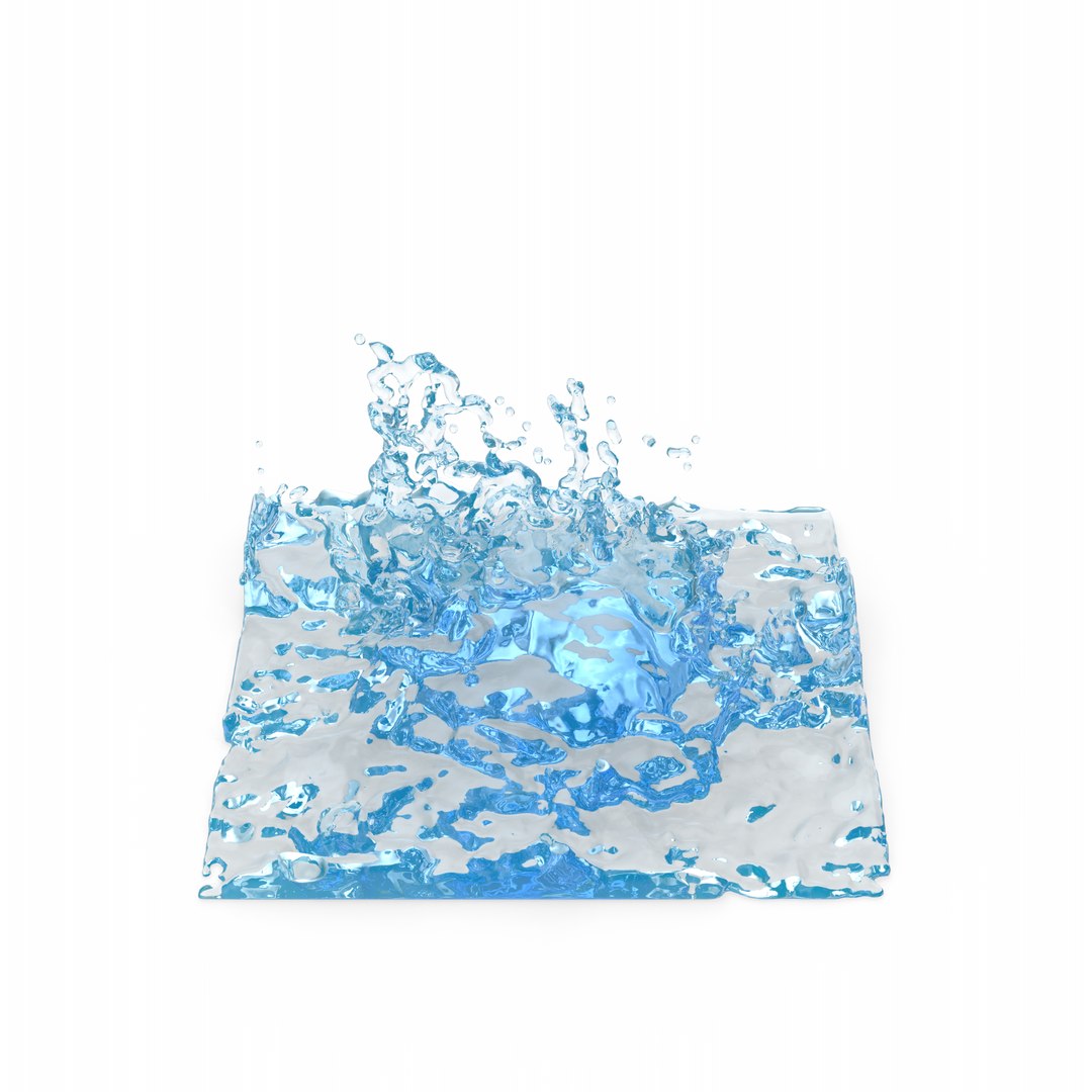 Splash 3D Model - TurboSquid 2249085