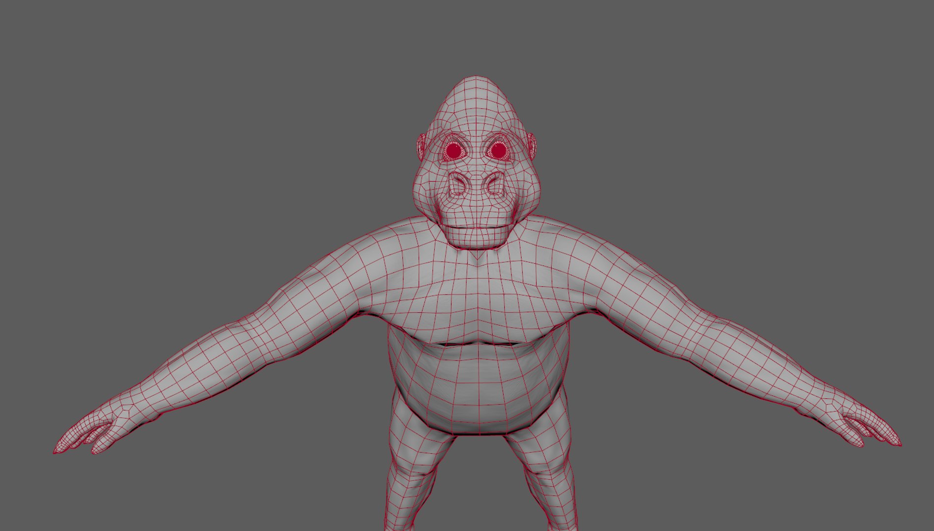 Stylized Gorilla Character Model - TurboSquid 2136733