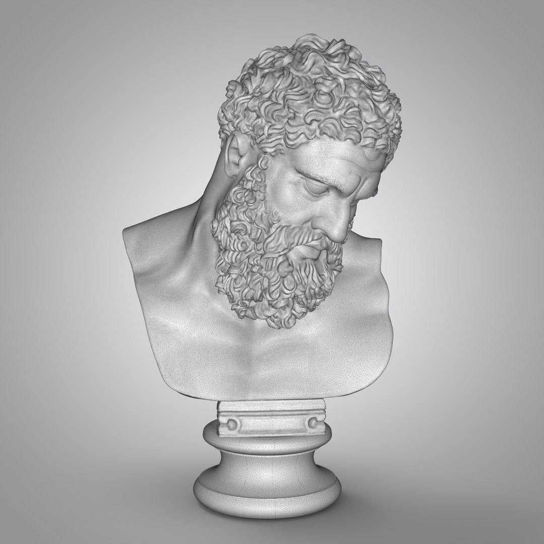 Hercules bust 3D - TurboSquid 1872266