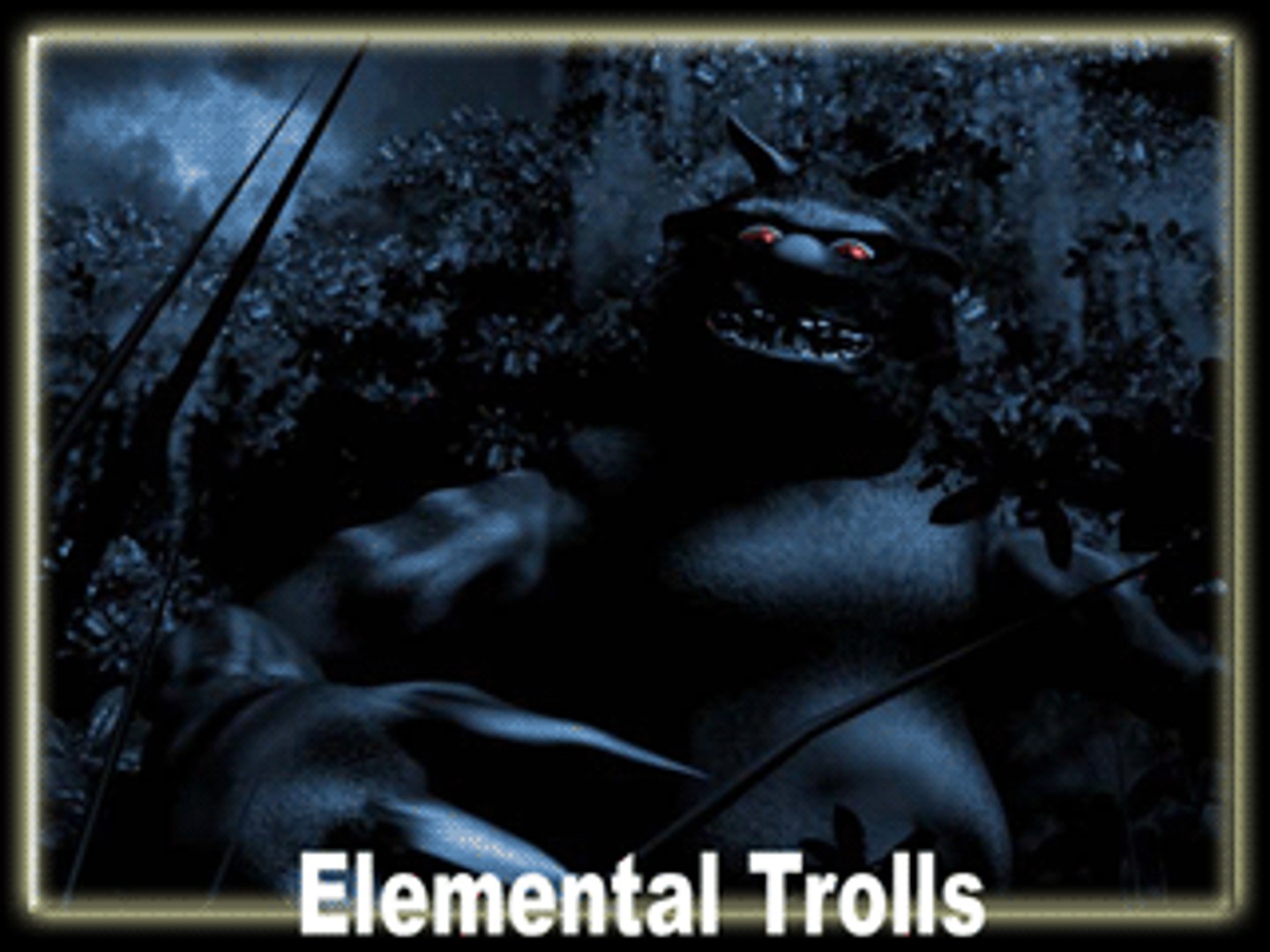 Elemental Trolls 3d Model