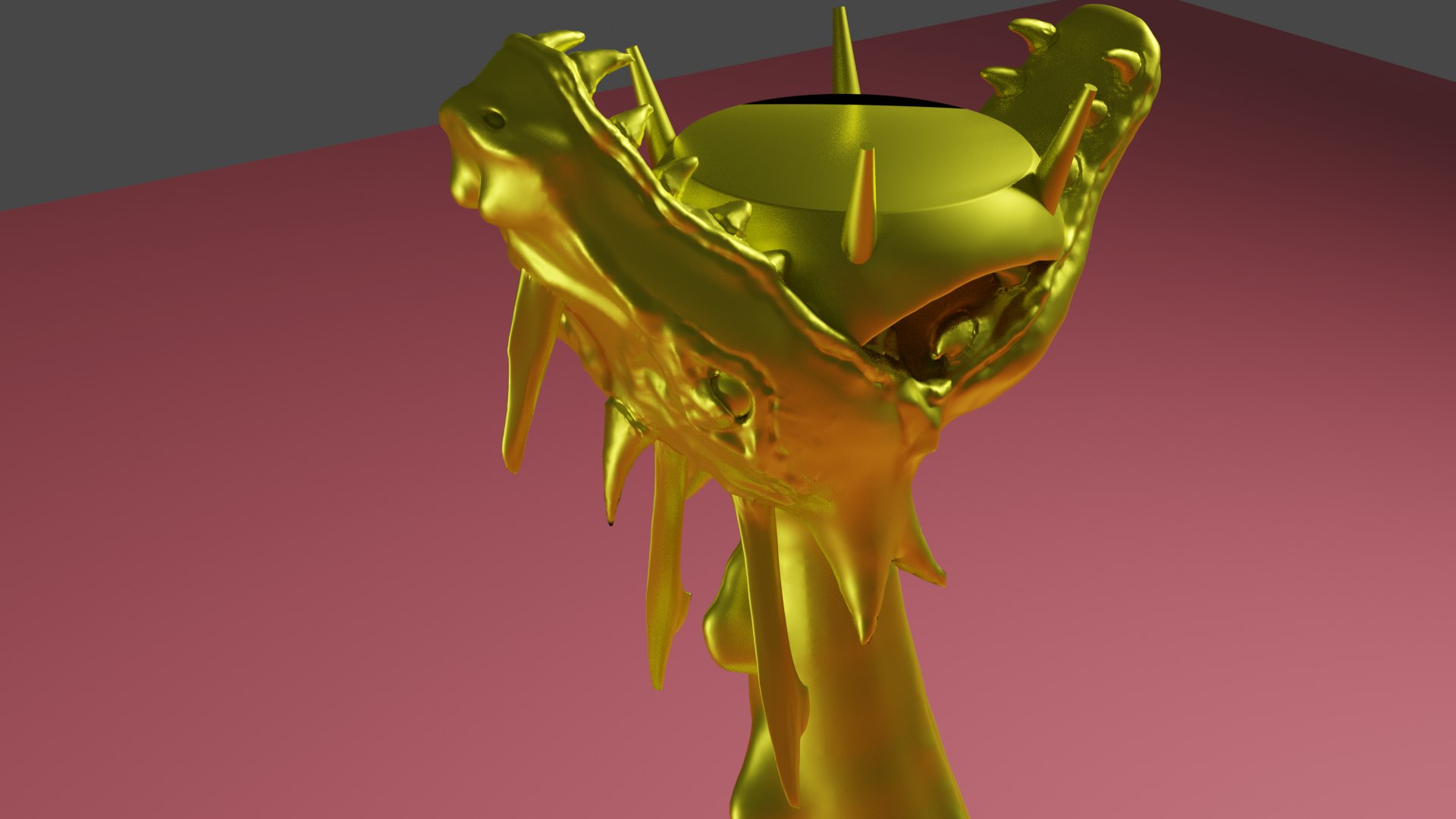 Dragon Candlestick - Candle Holder model - TurboSquid 1813024