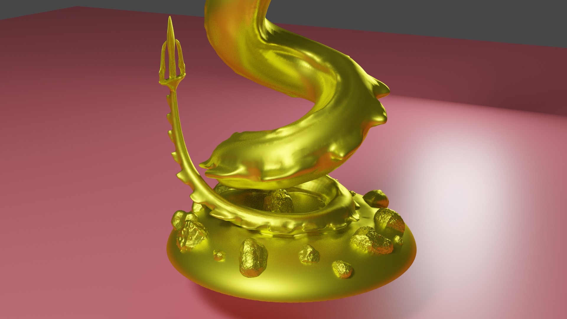 Dragon Candlestick - Candle Holder model - TurboSquid 1813024