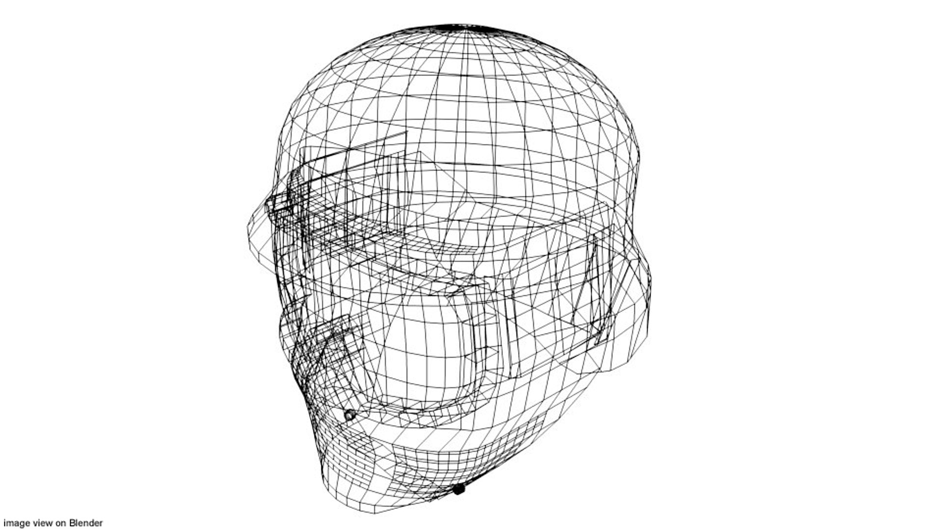 Facemask Mask Paint 3D Model - TurboSquid 1229068