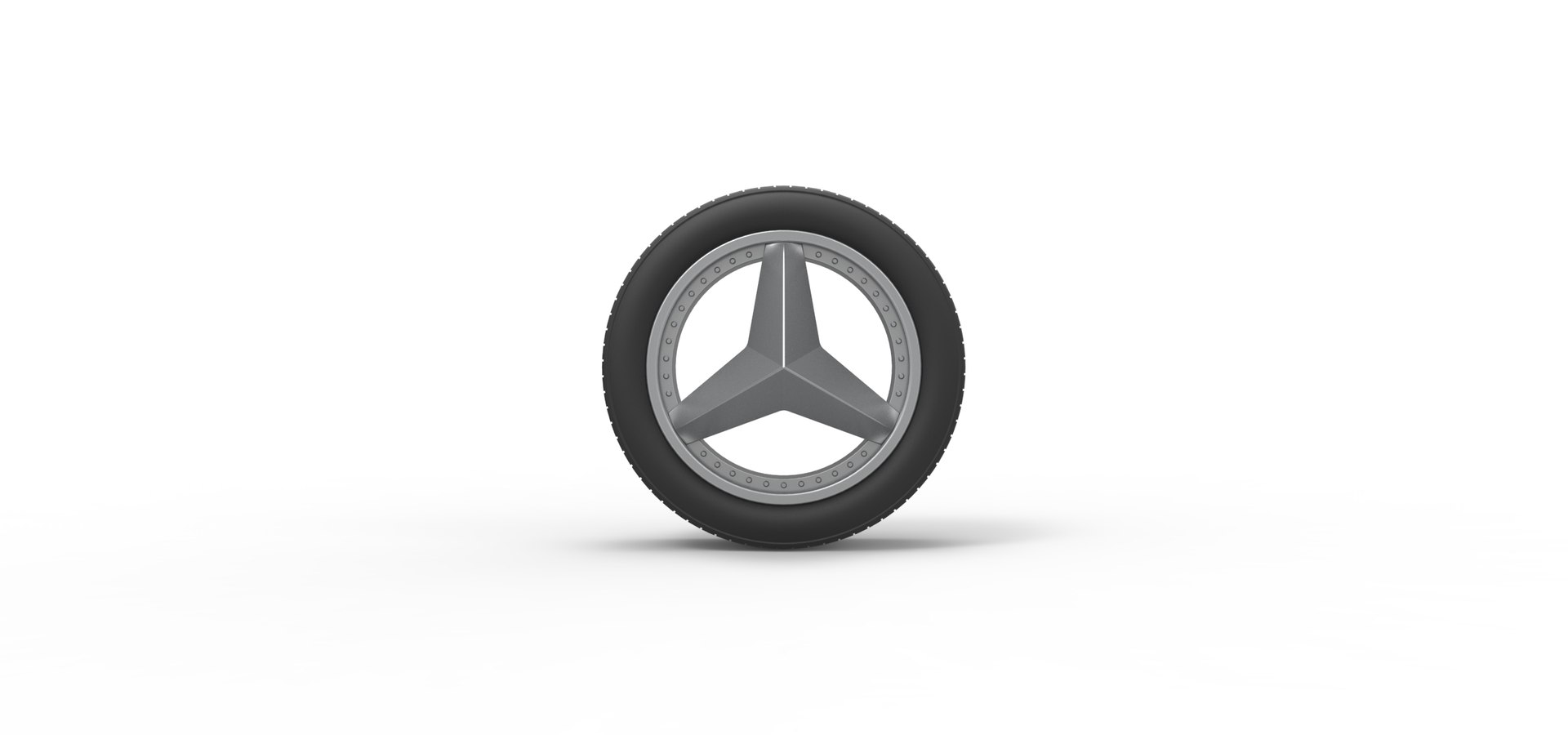 Diecast Car Wheel 8 Scale 1 To 25 3D Model - TurboSquid 2206205