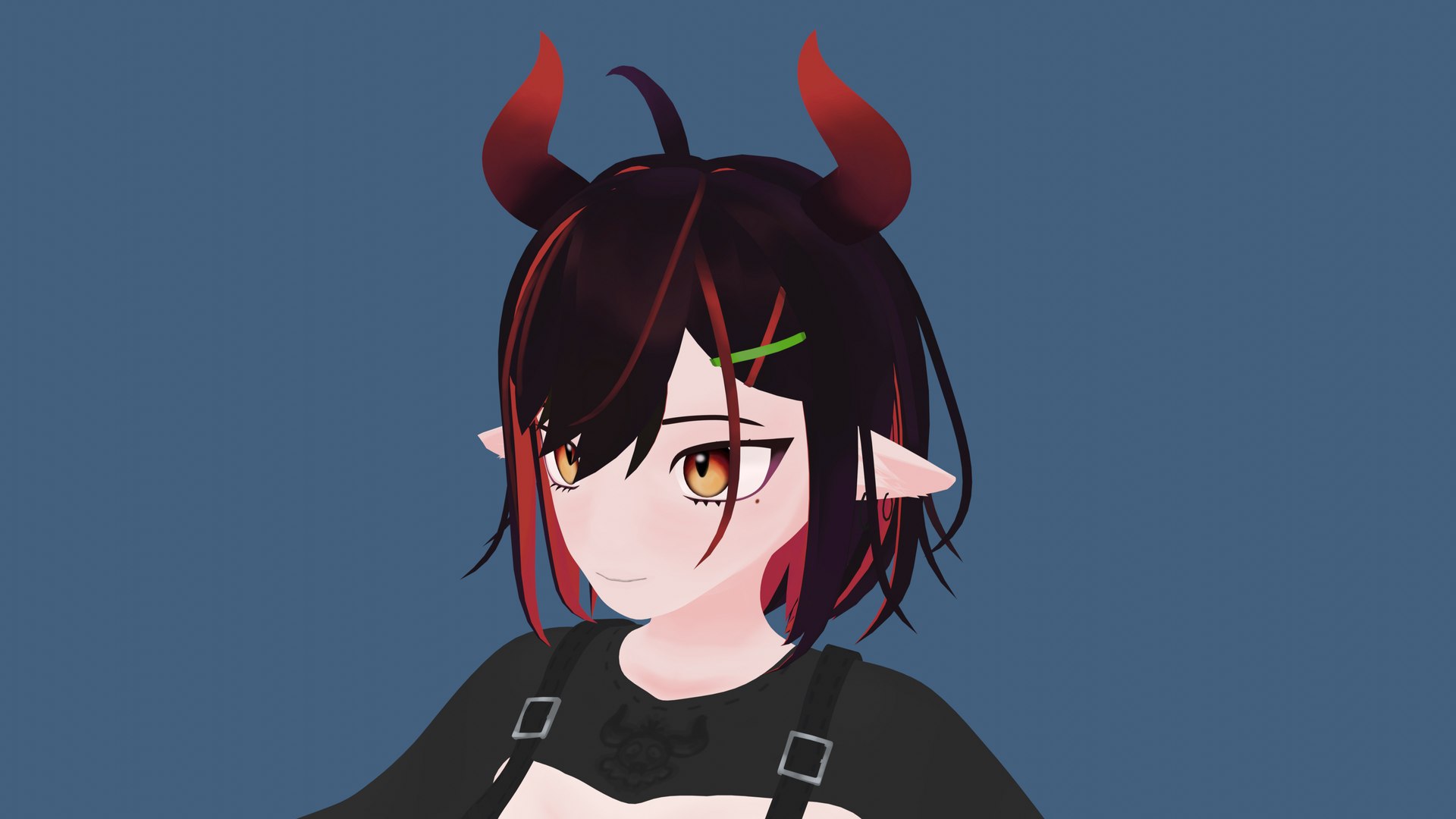 3D Handpainted Vtuber 3D Girl Model - TurboSquid 2411947