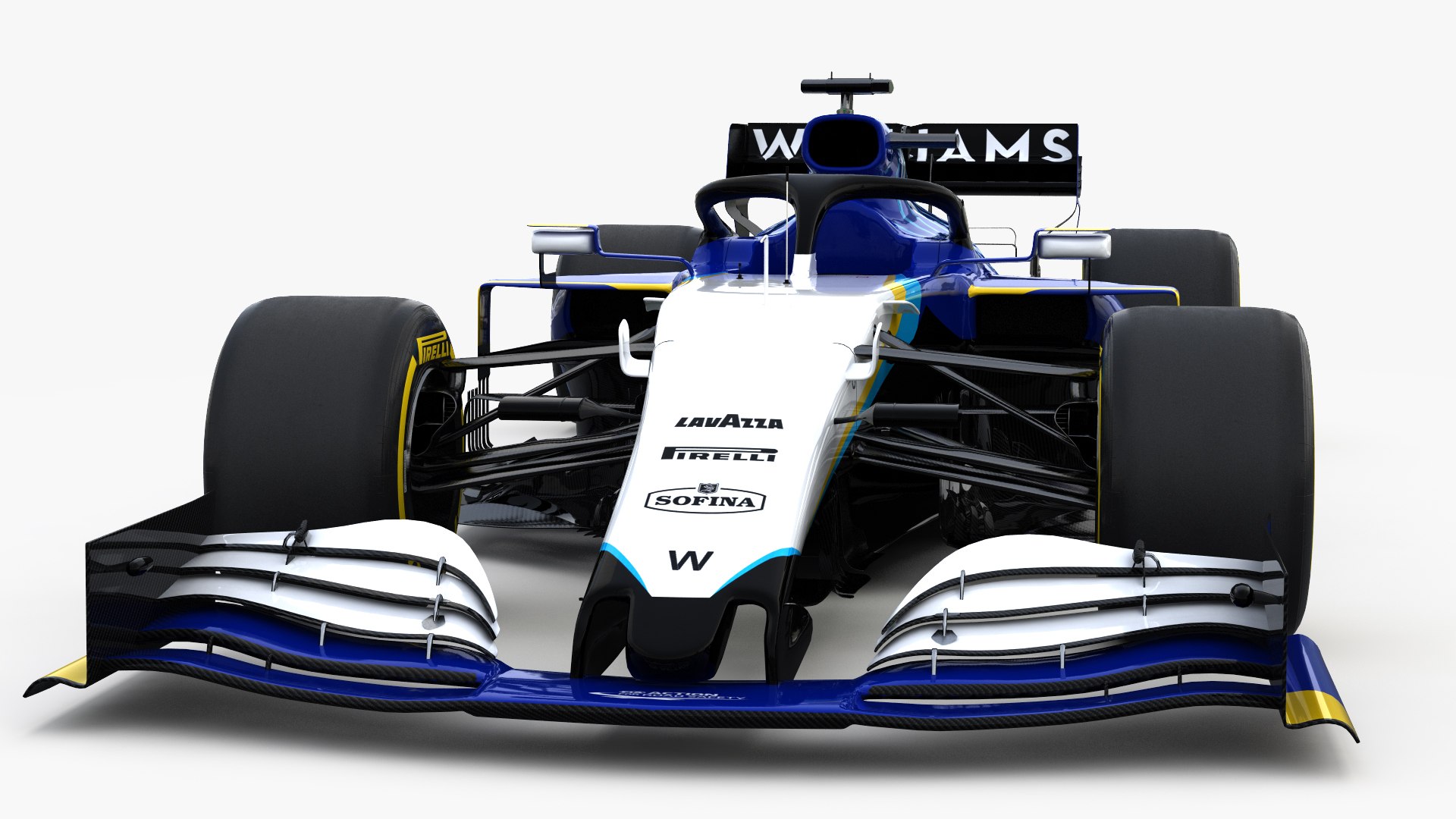 F1 Williams FW43B 2021 3D Model - TurboSquid 1717506
