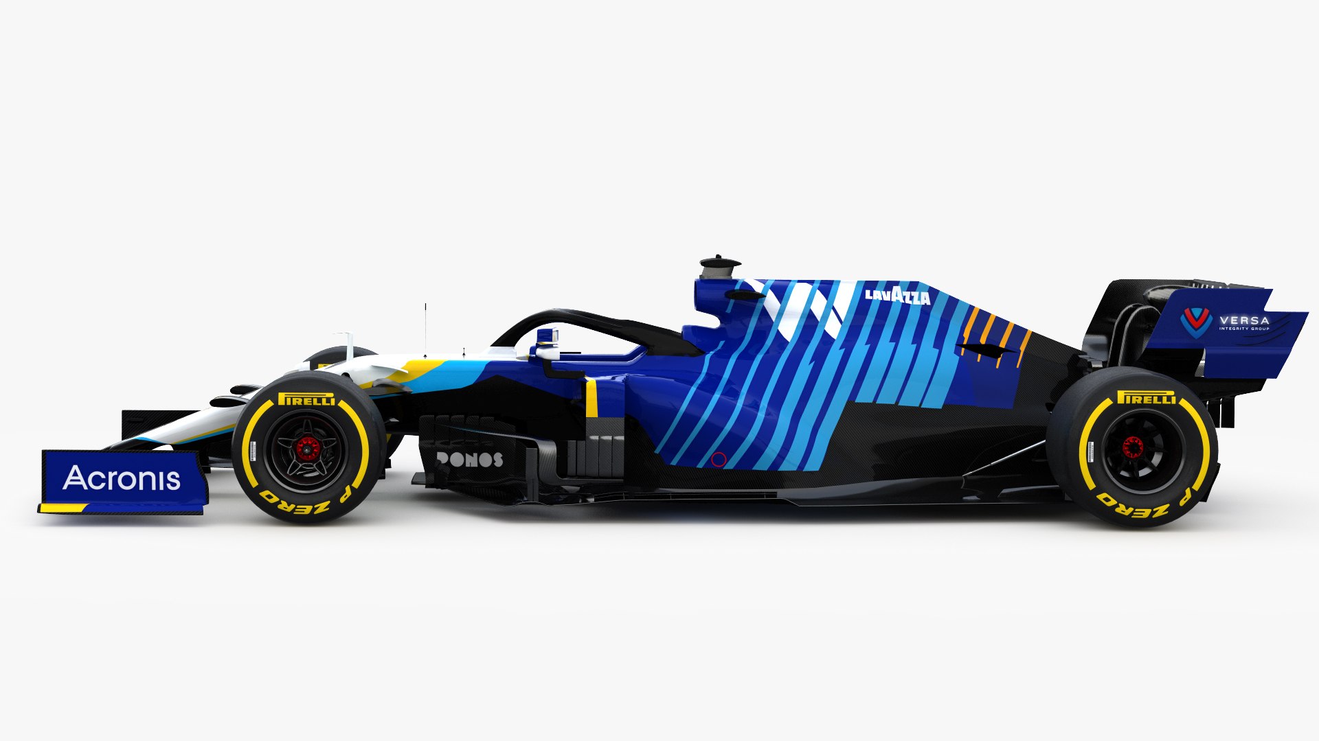 F1 Williams FW43B 2021 3D Model - TurboSquid 1717506