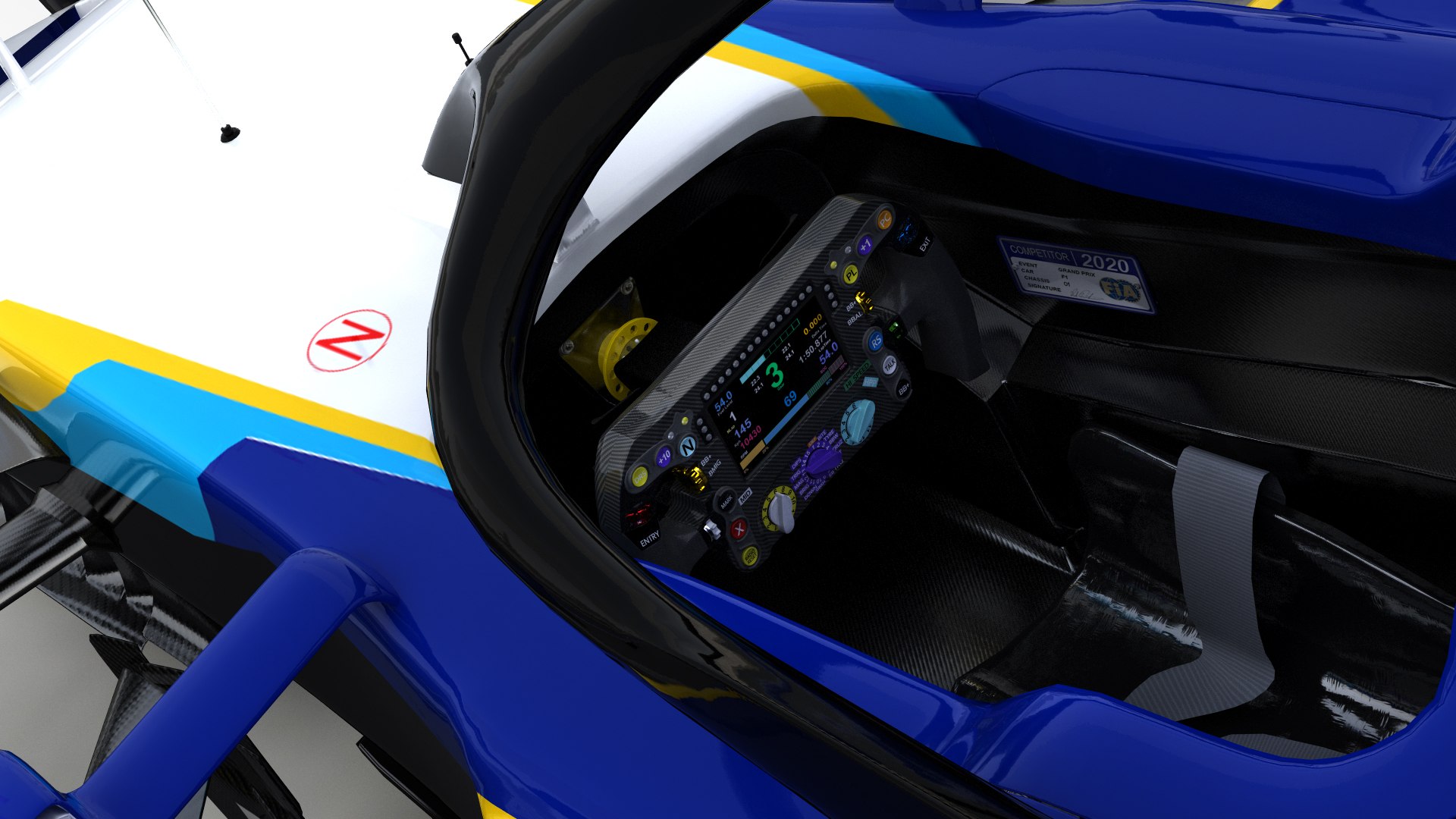 F1 Williams FW43B 2021 3D Model - TurboSquid 1717506