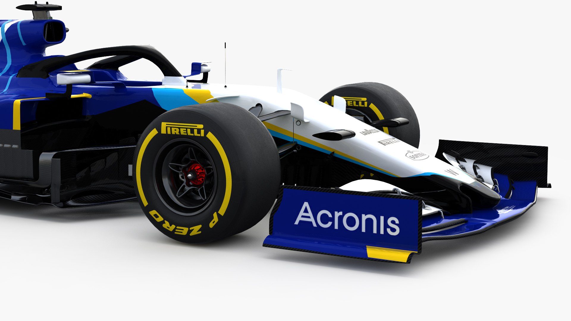 F1 Williams FW43B 2021 3D Model - TurboSquid 1717506