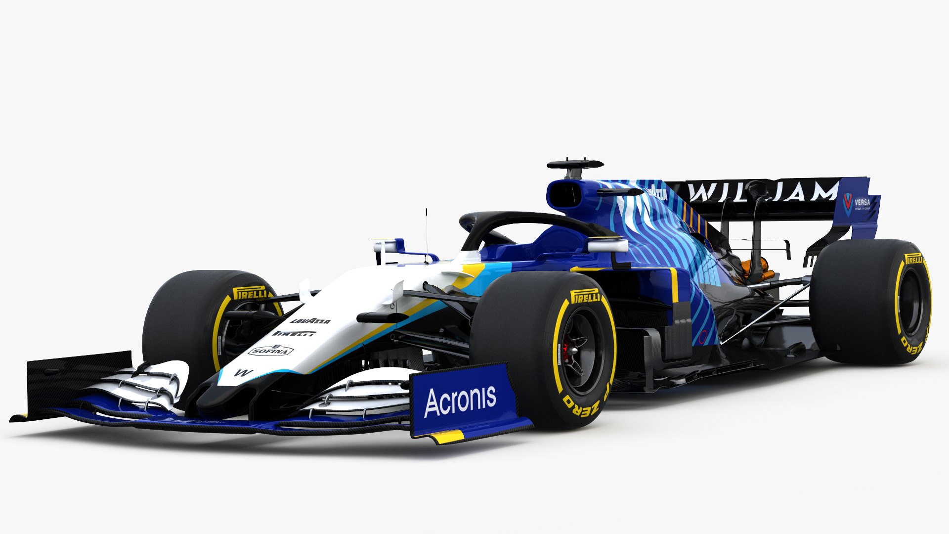 F1 Williams FW43B 2021 3D model - TurboSquid 1717506