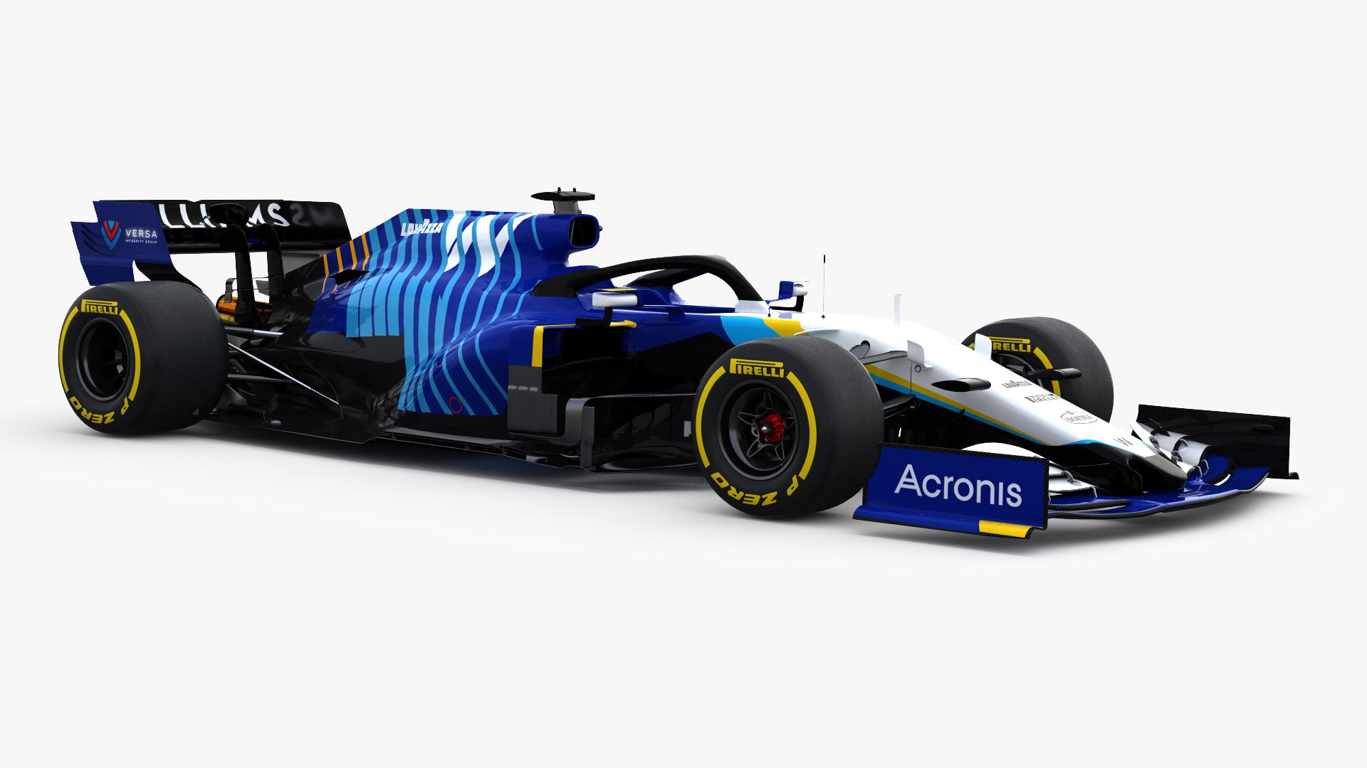 F1 Williams FW43B 2021 3D Model - TurboSquid 1717506