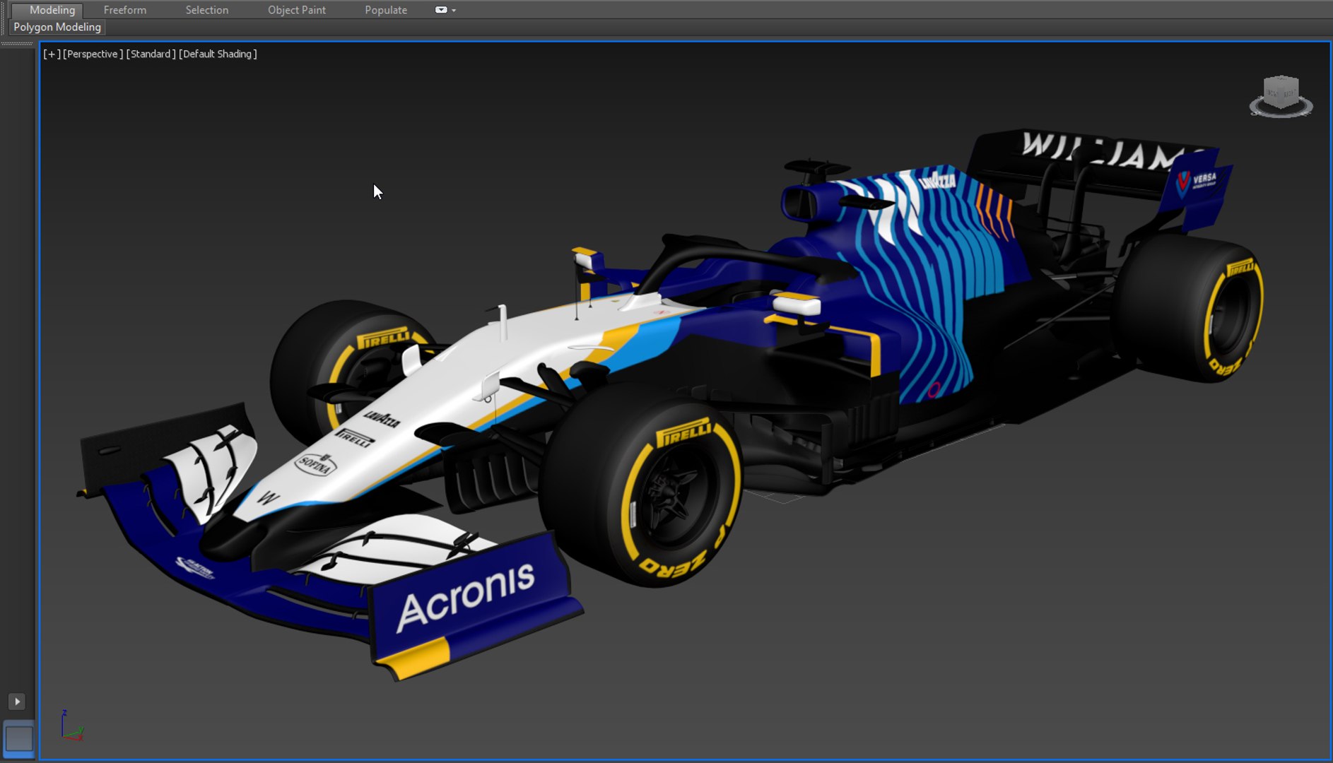 F1 Williams FW43B 2021 3D model - TurboSquid 1717506