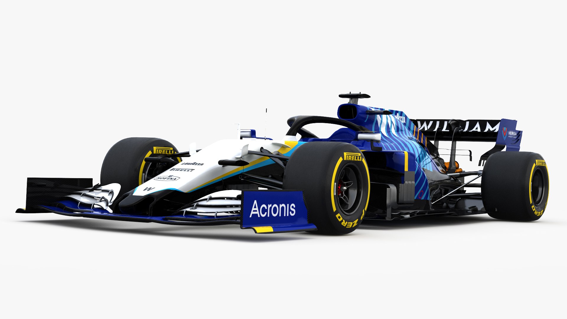 F1 Williams FW43B 2021 3D Model - TurboSquid 1717506