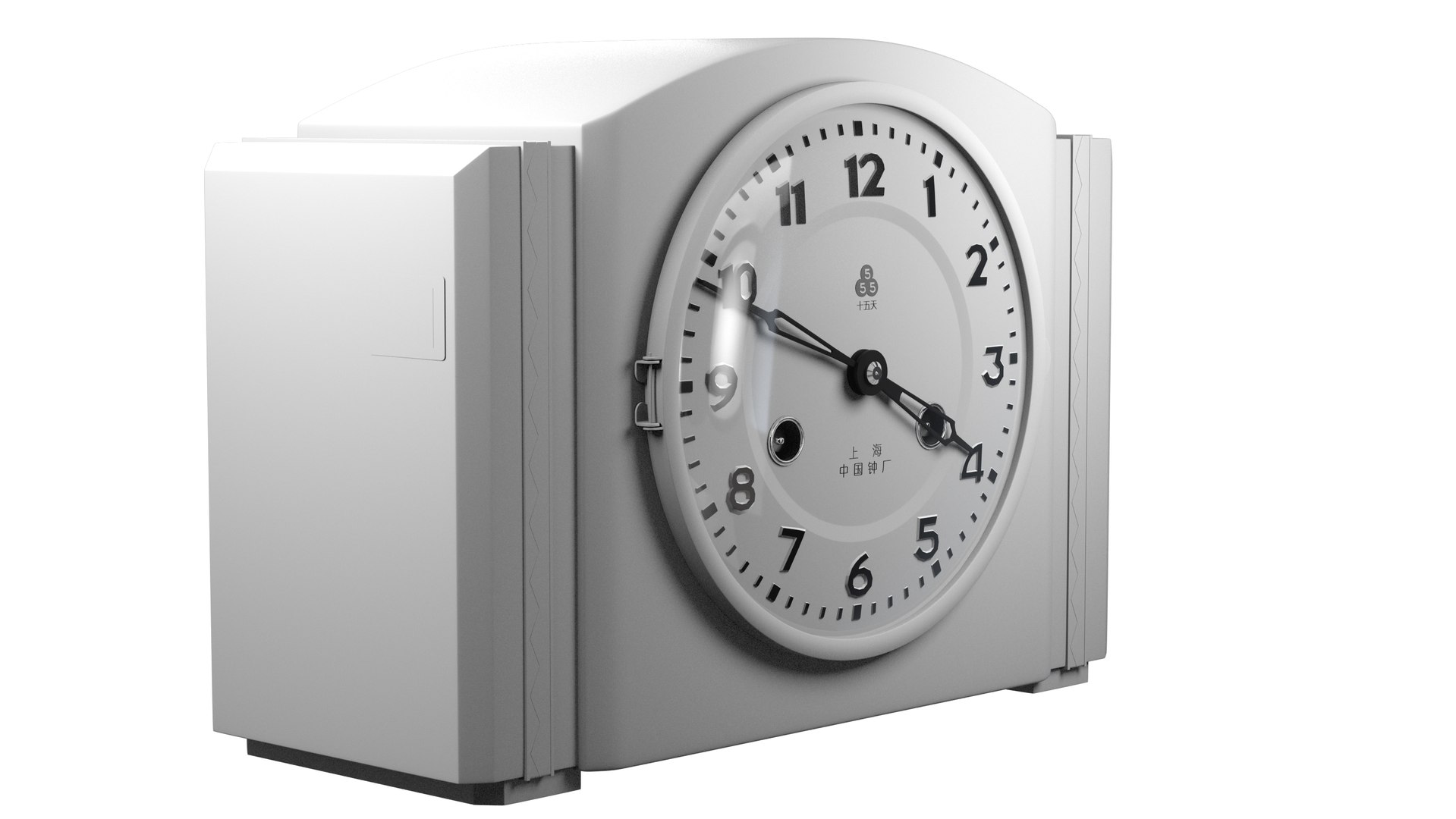 China Shanghai Sanwu Old Clock Mechanical Winding 15th Day Clock Old ...