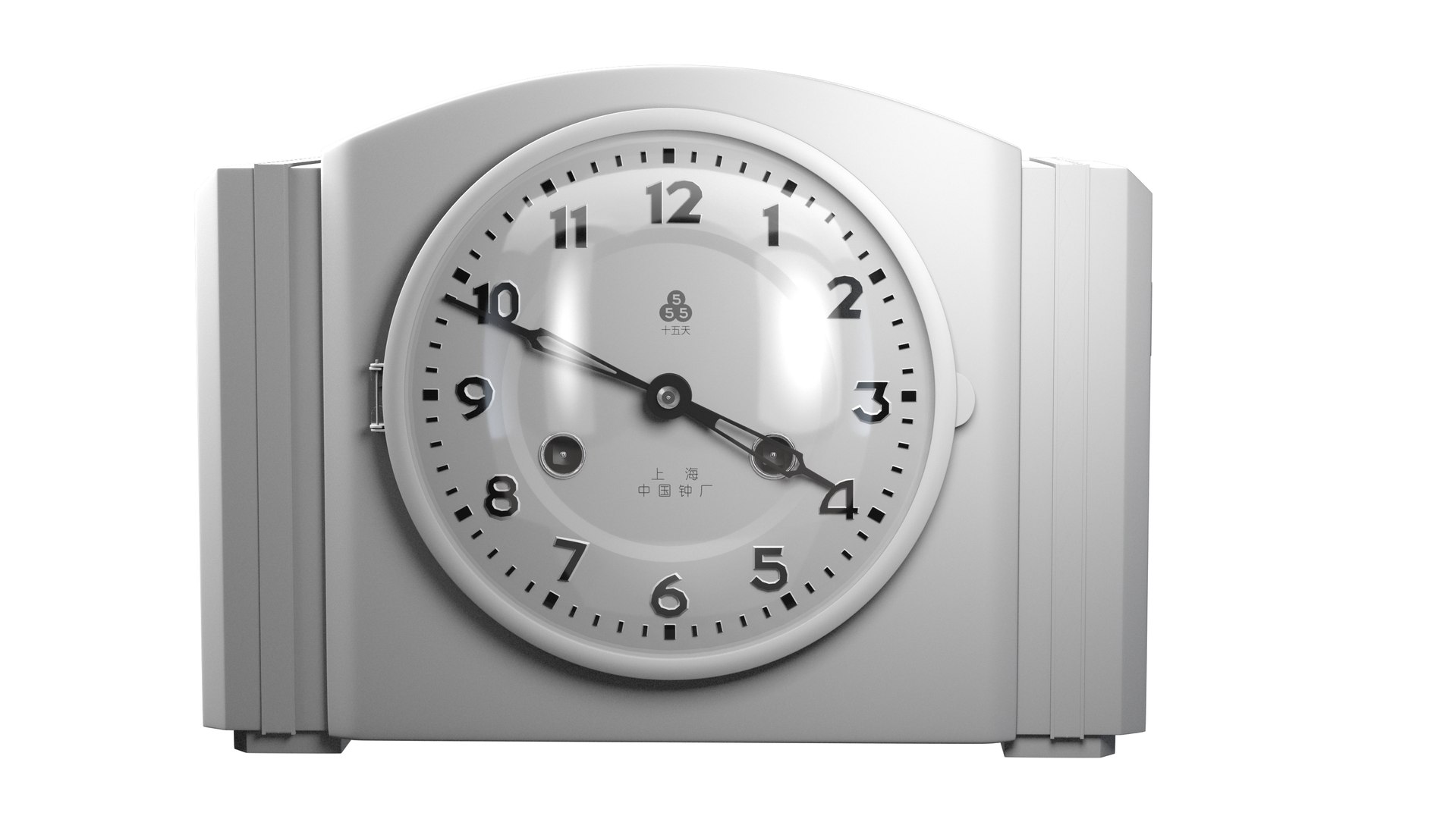 China Shanghai Sanwu Old Clock Mechanical Winding 15th Day Clock Old ...