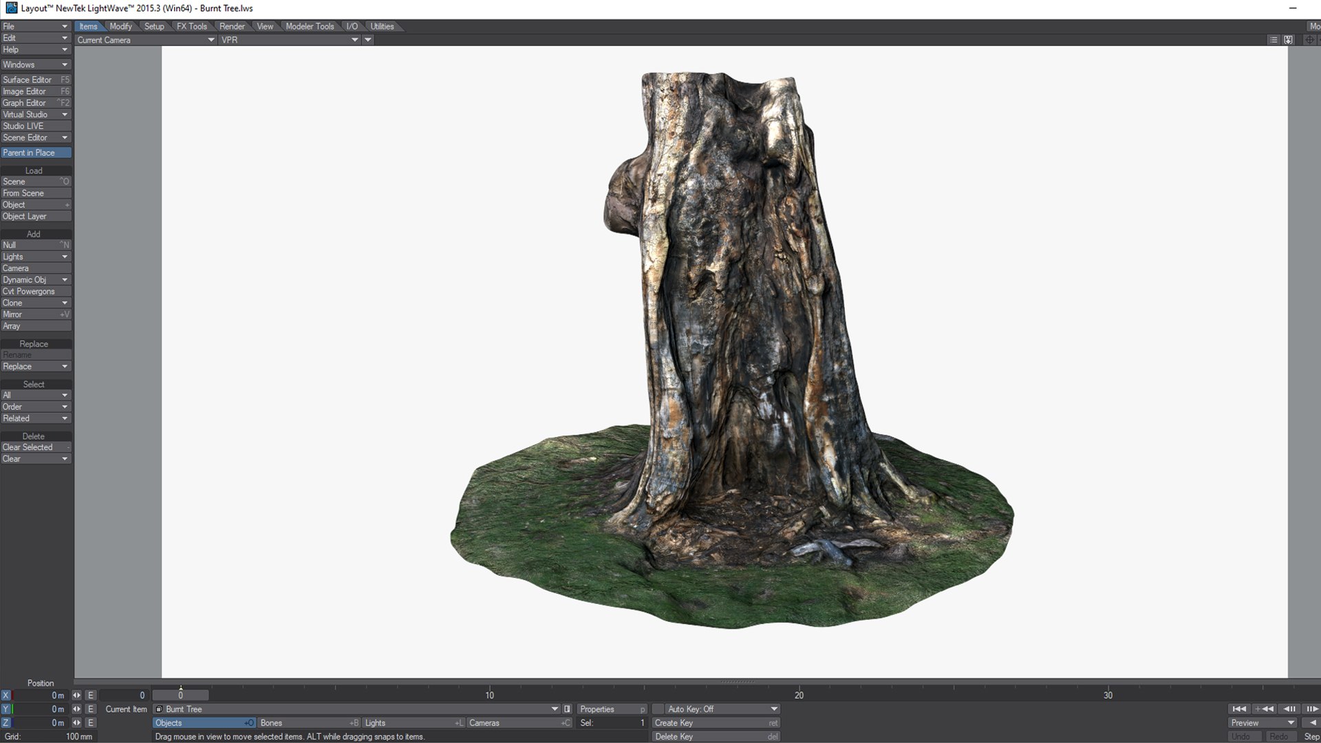 Burnt Tree 3D Model - TurboSquid 1717835