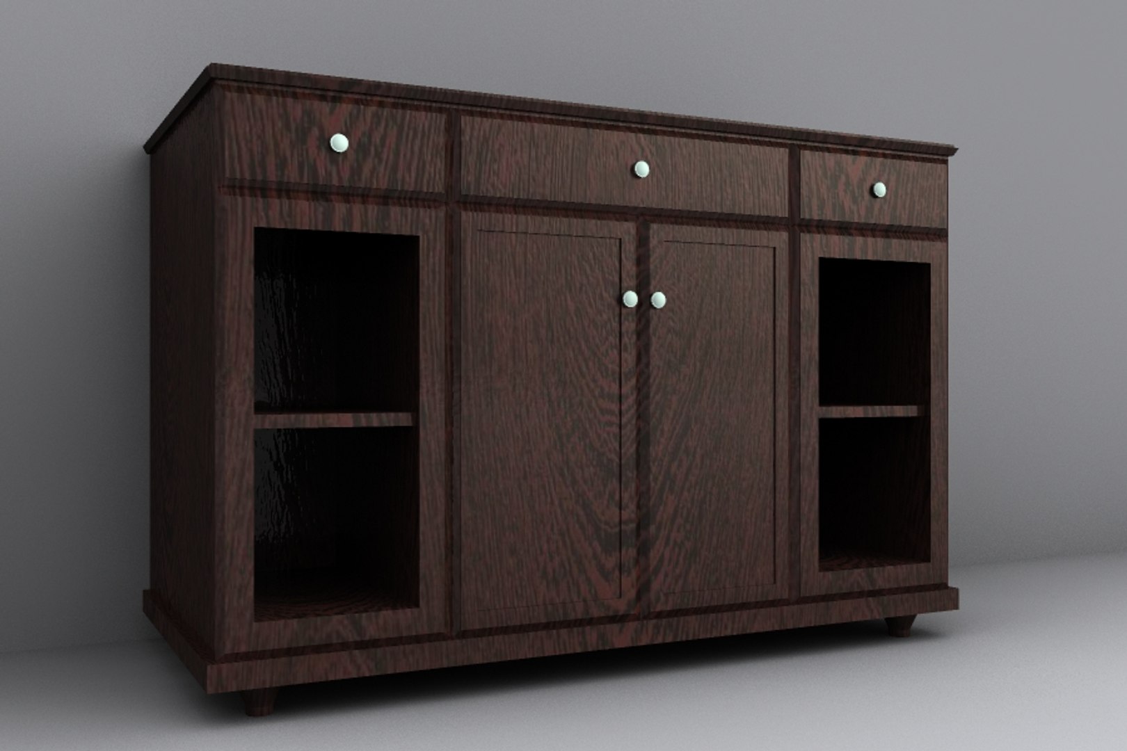 3d model cabinet