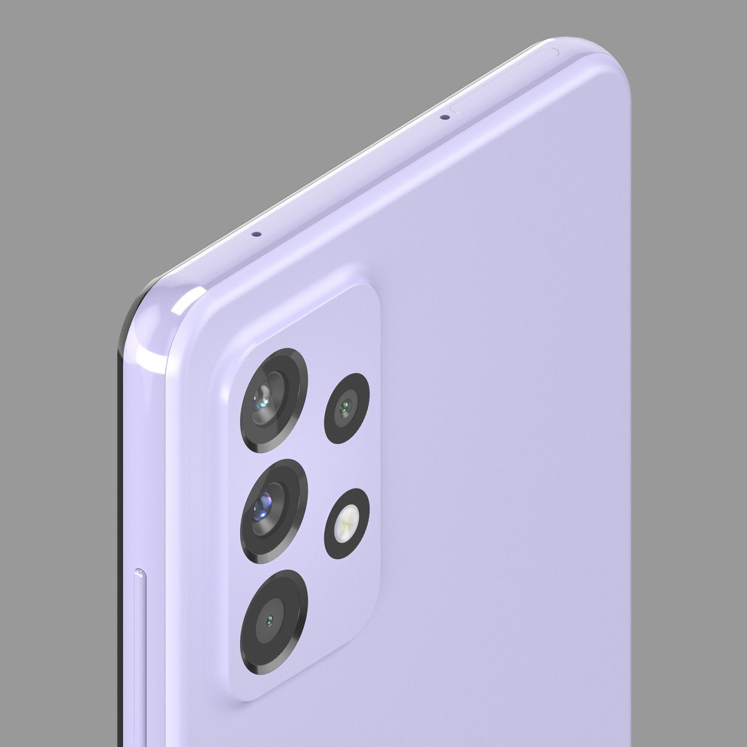 3D Samsung Galaxy A52 Model - TurboSquid 1712674