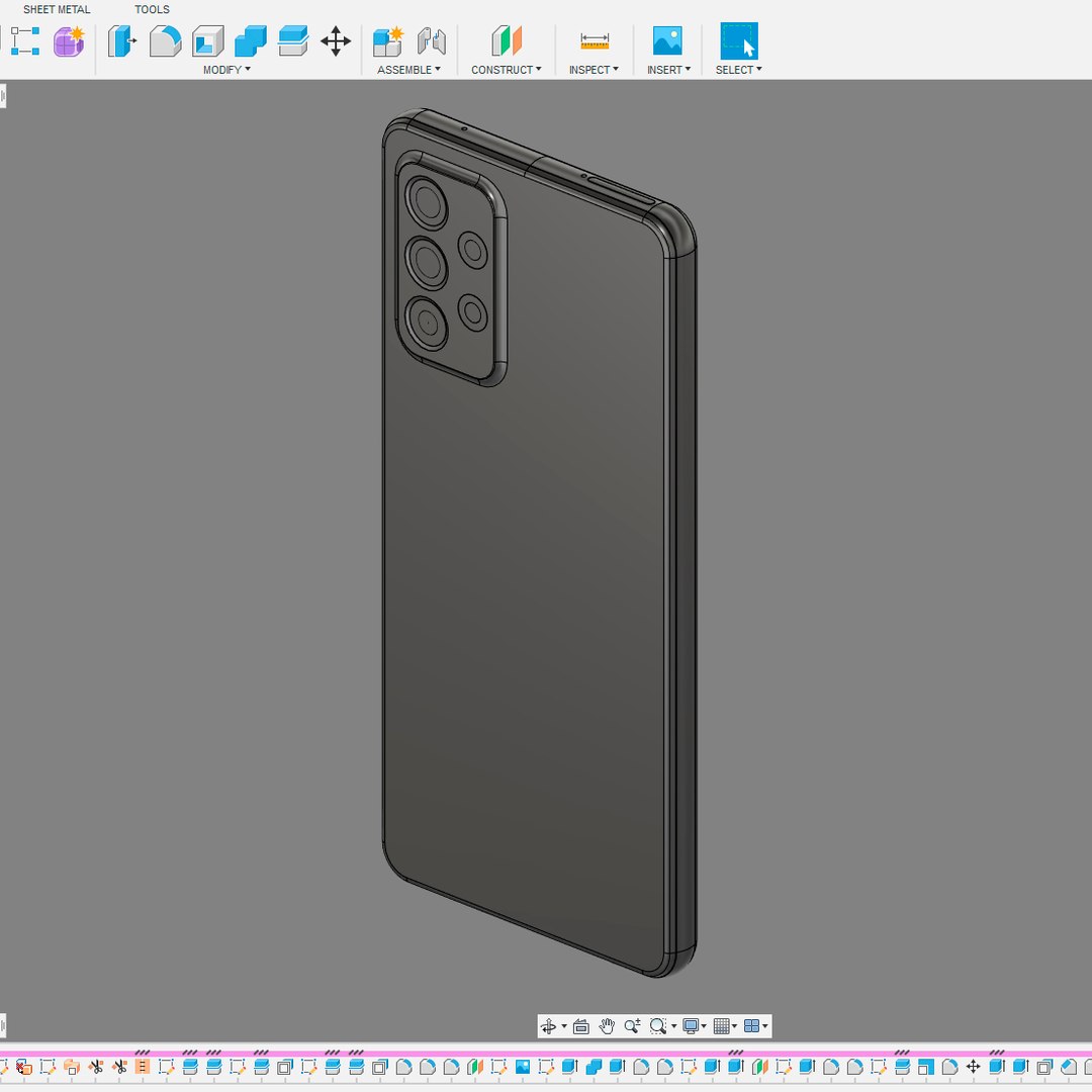 3D Samsung Galaxy A52 Model - TurboSquid 1712674