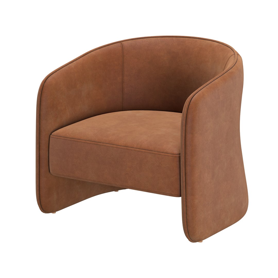 GIA LEATHER CHAIR 3D Model - TurboSquid 2185463