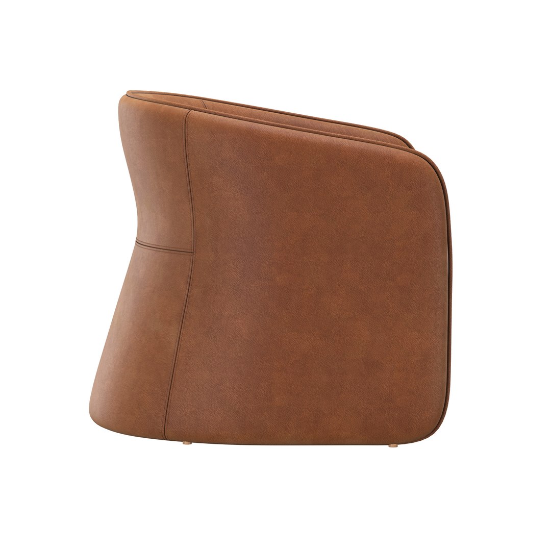 GIA LEATHER CHAIR 3D Model - TurboSquid 2185463