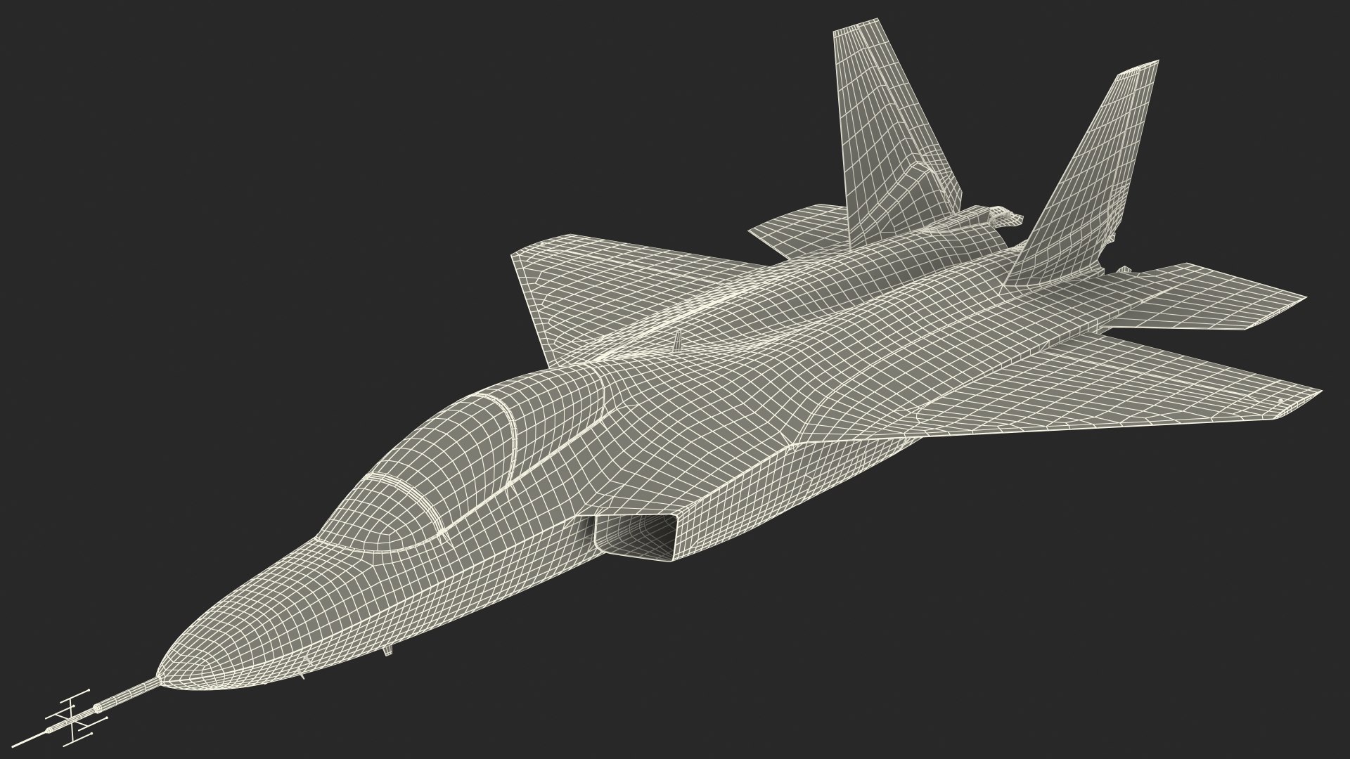 Mitsubishi X2 Shinshin Stealth Fighter Aircraft Flight 3D model ...