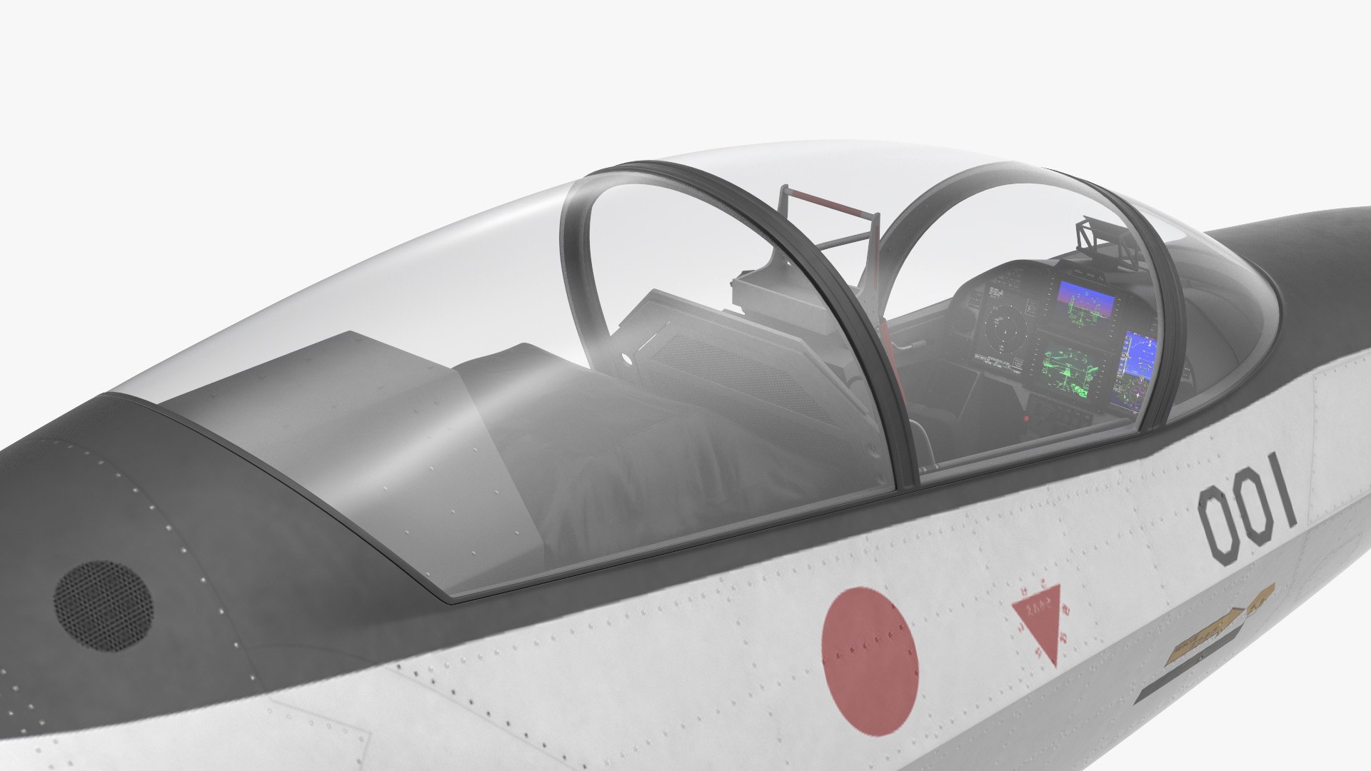 Mitsubishi X2 Shinshin Stealth Fighter Aircraft Flight 3D model ...