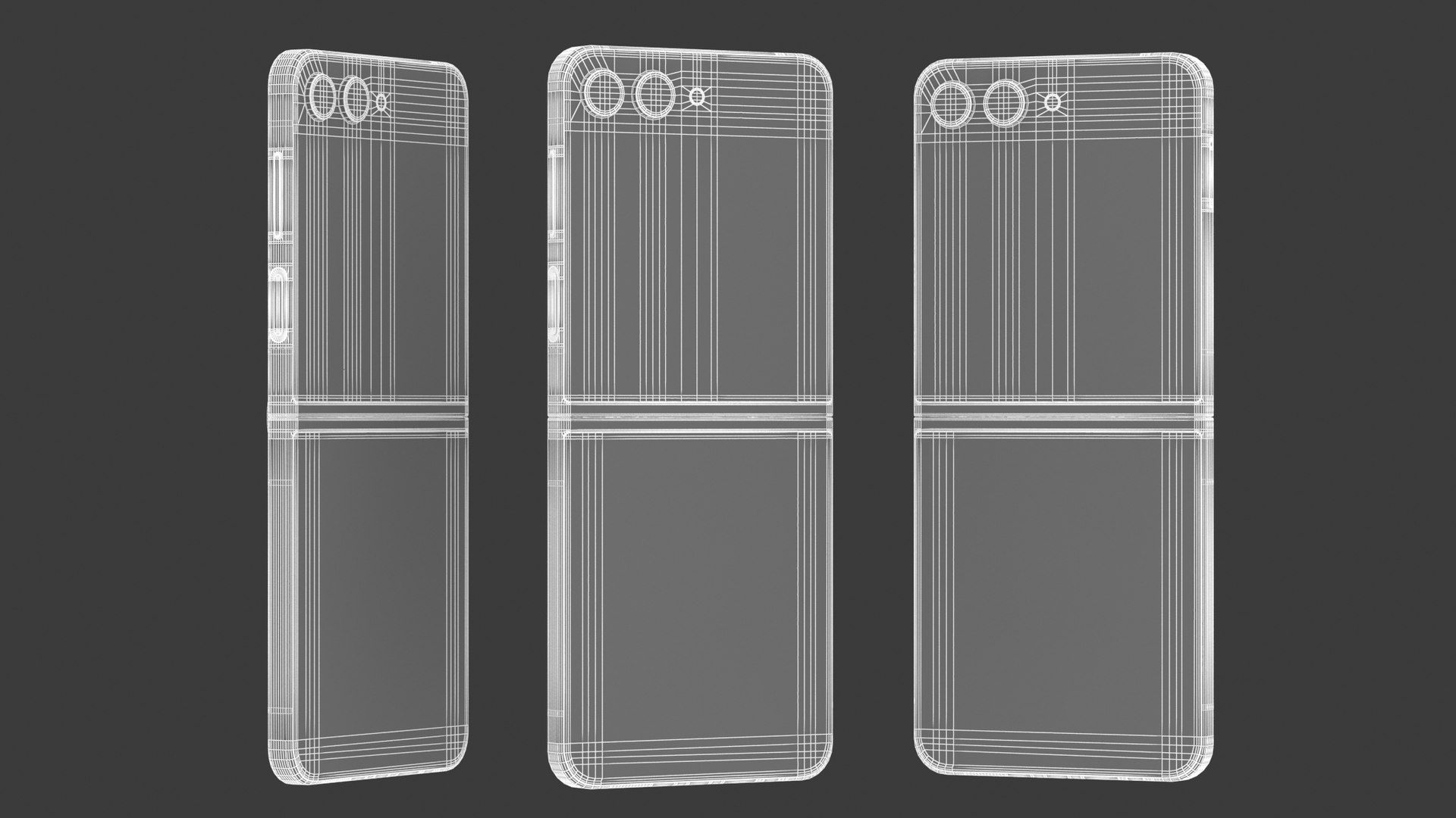 3D Samsung Galaxy Z Flip 5 Graphite - TurboSquid 2131462