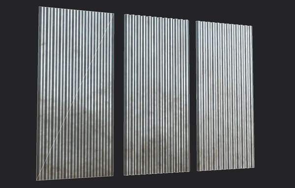 3D Corrugated Models | TurboSquid