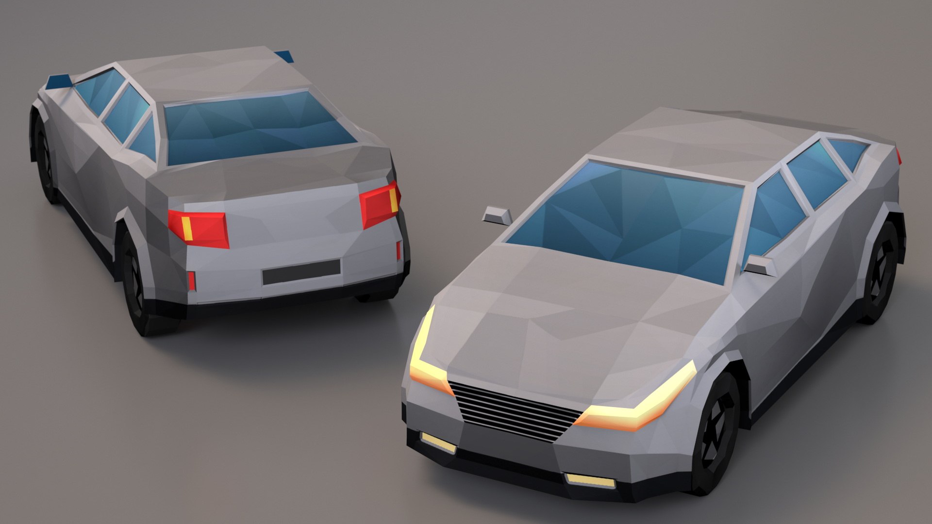 Low Poly Stylized Model Car Sedan Model - TurboSquid 2273732