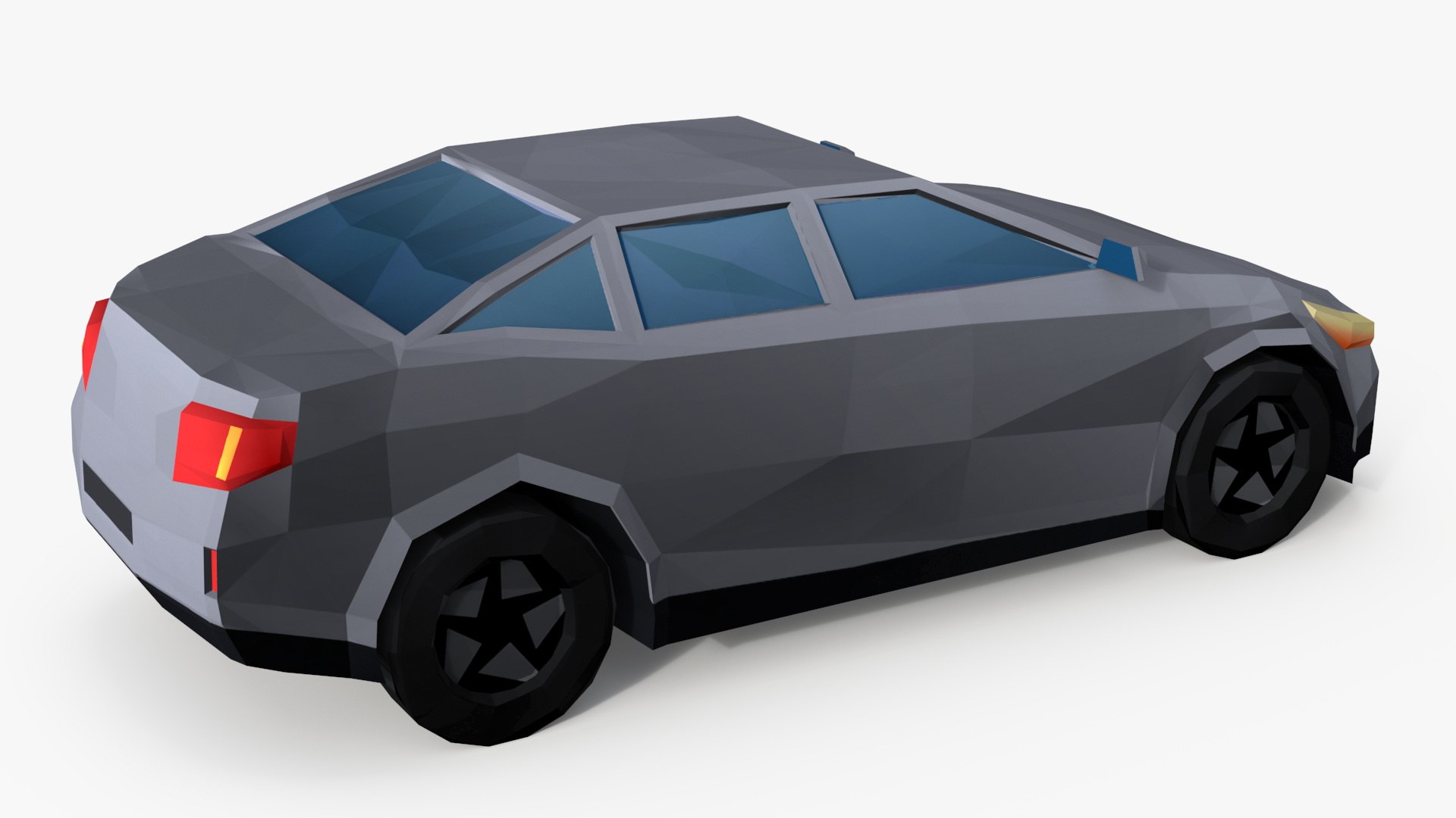 Low Poly Stylized Model Car Sedan Model - TurboSquid 2273732