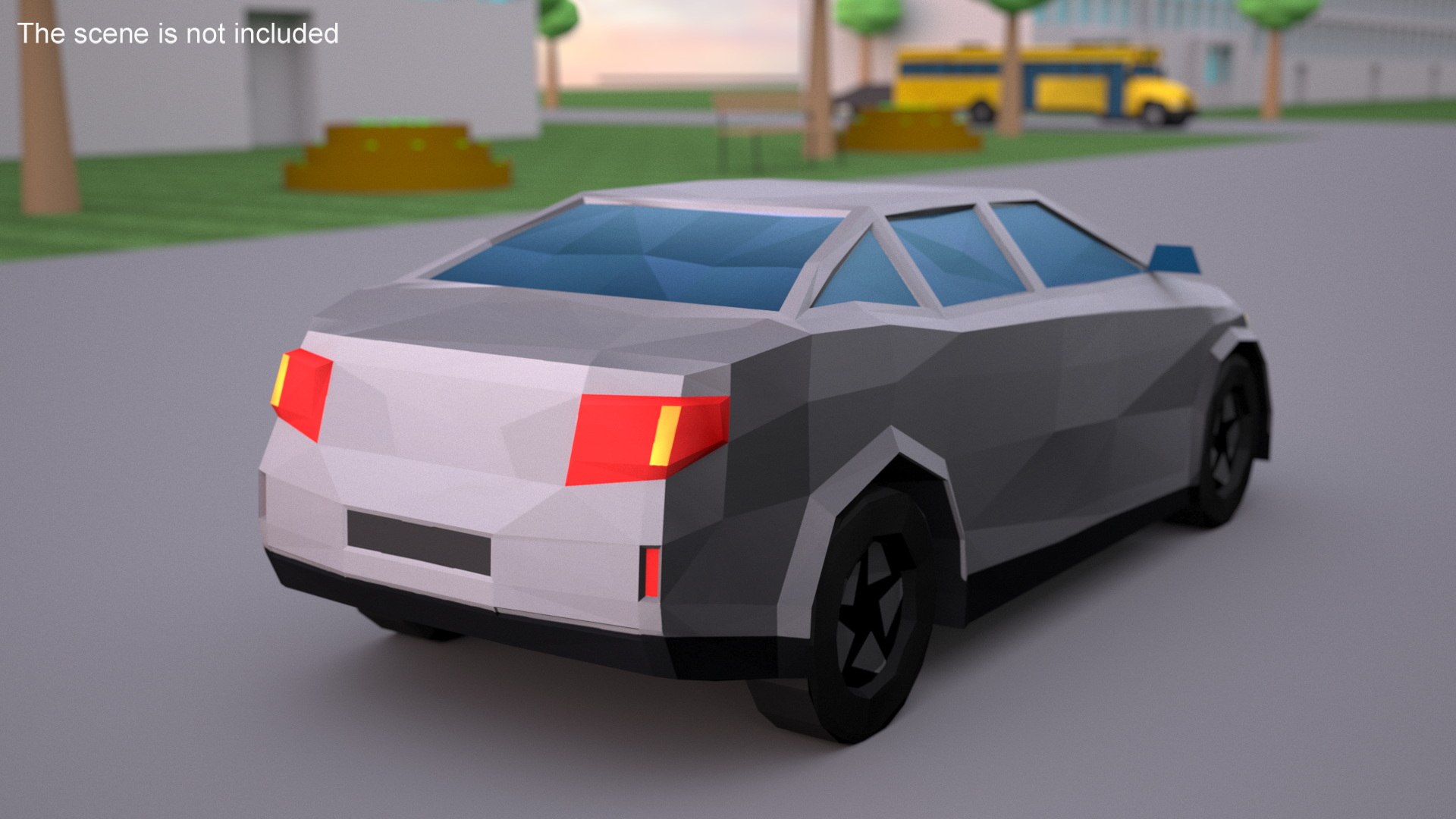 Low Poly Stylized Model Car Sedan Model - TurboSquid 2273732