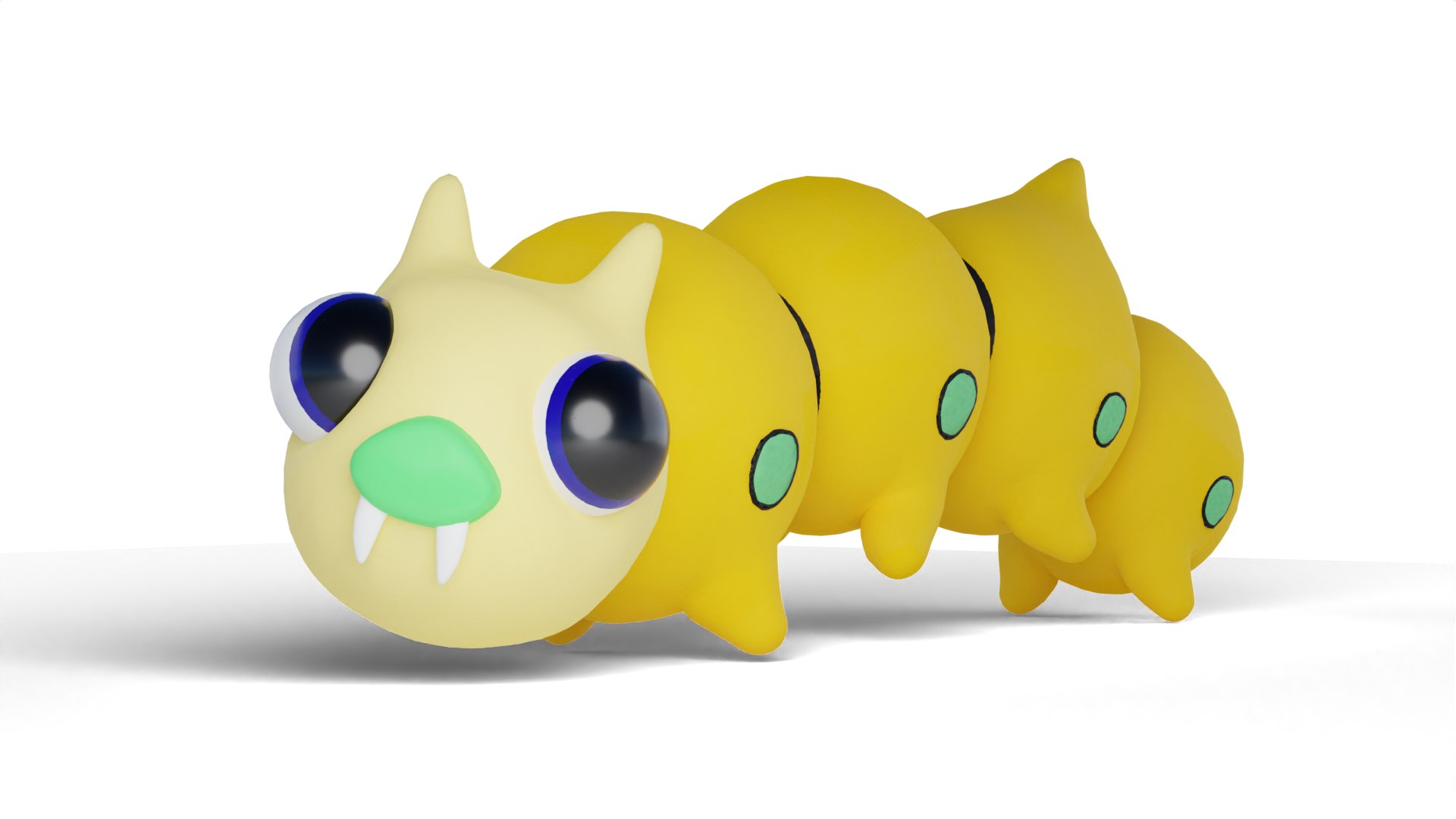 Wily Worm 3D Model - TurboSquid 1905679